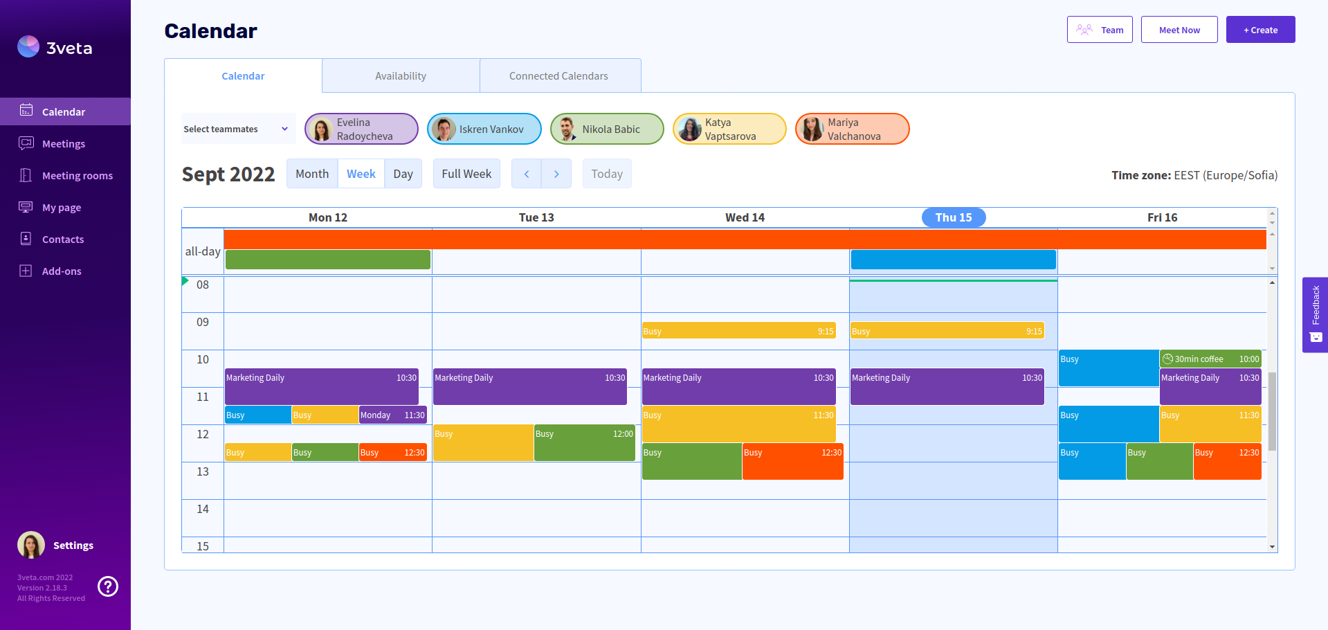10 Schedule Coordination Tips for Remote and Hybrid Teams | 3veta